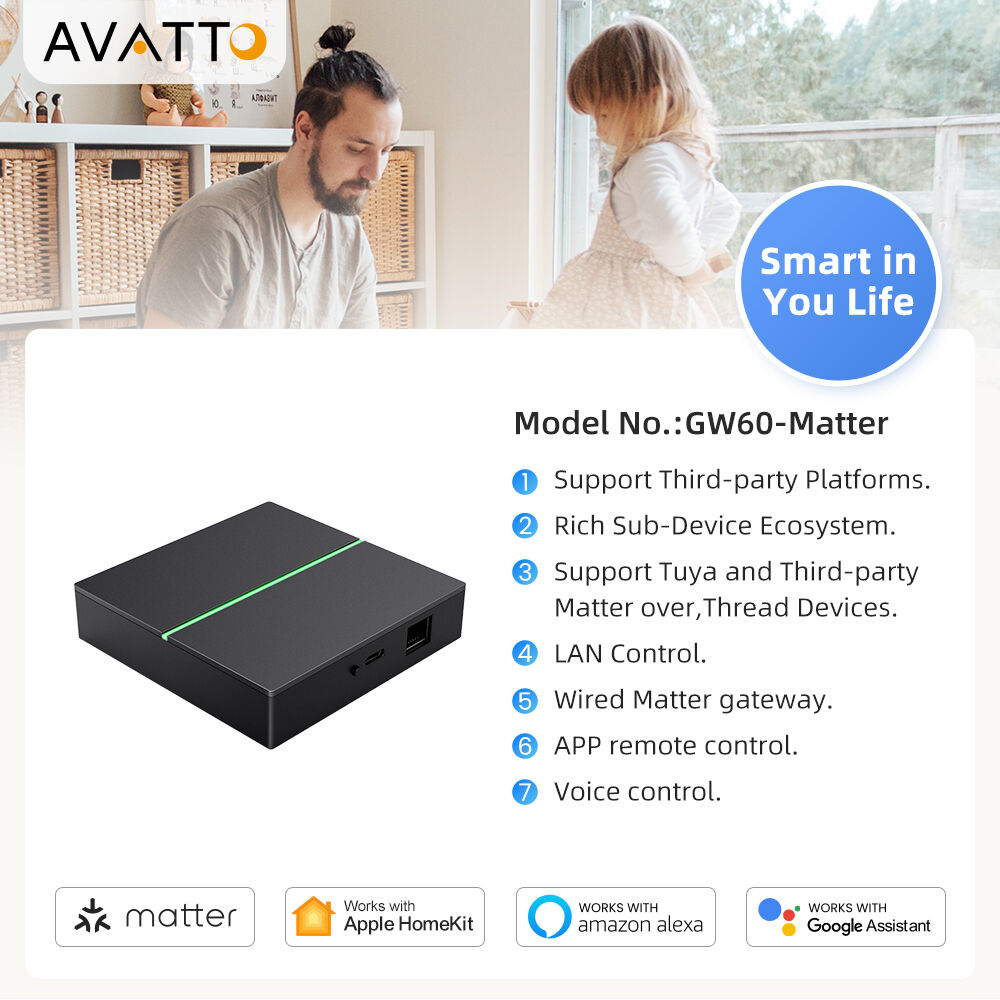 Buy China Wholesale Avatto Tuya Smart Matter Gateway Smart Home Hub ...