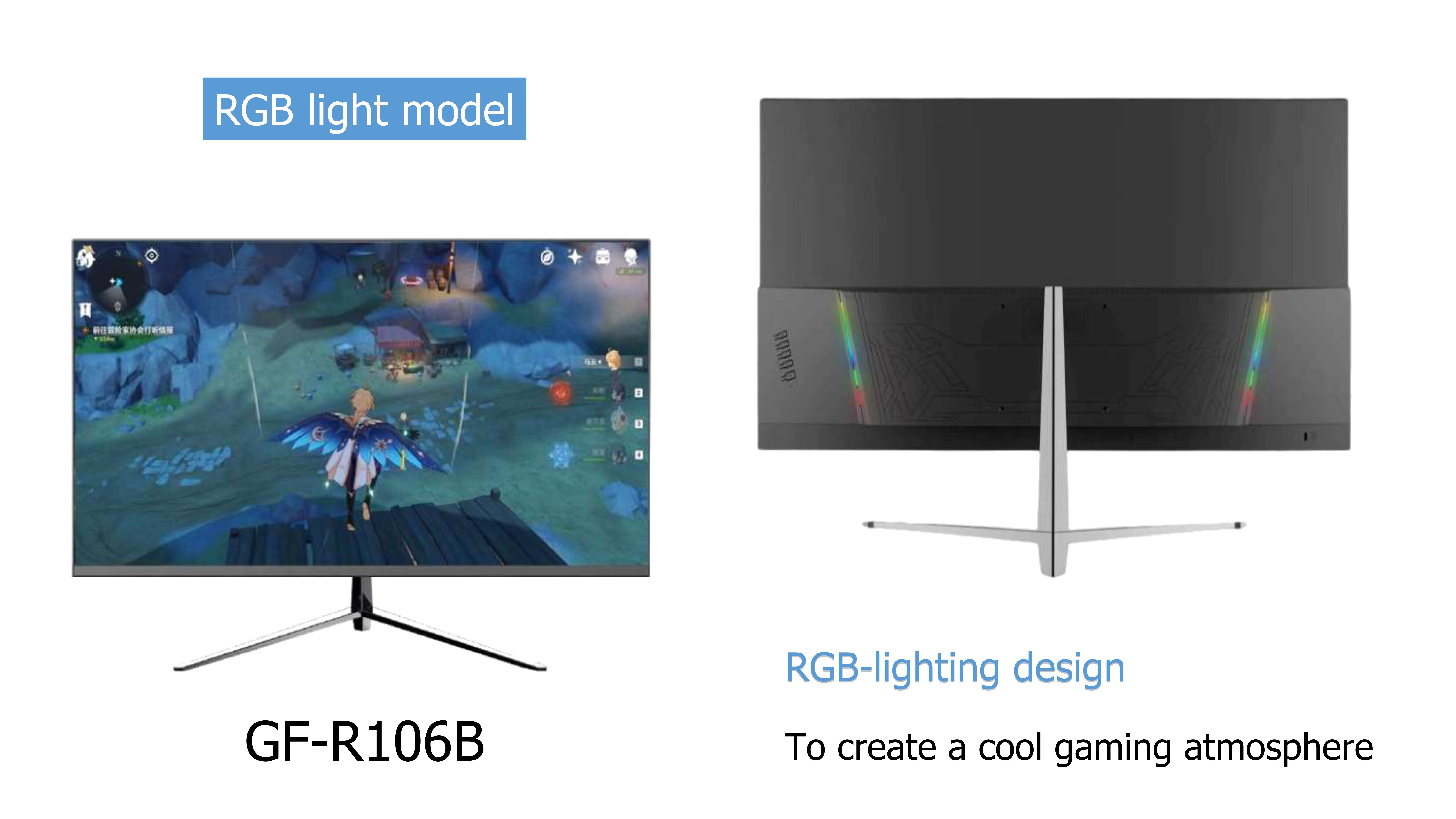Cheap Price 23.8 Inch Monitor Fhd Straight Widescreen 165hz Gaming ...