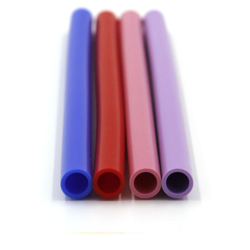 Bendable Large Silicone Straws Food Grade Silicone Straw Suitable For ...