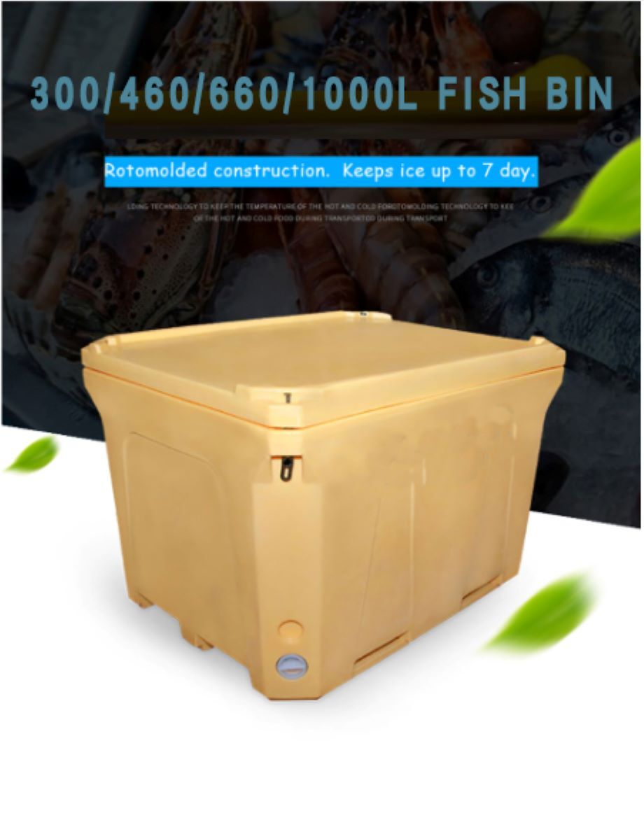 Odm 1000l Durable Stackable Multifunction Plastic Fish Bin Plastic ...