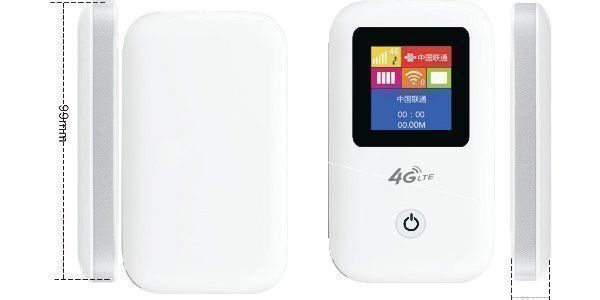 4g Mifi Router Without Screen, Sim Card Support, Support Vsim, Esim ...