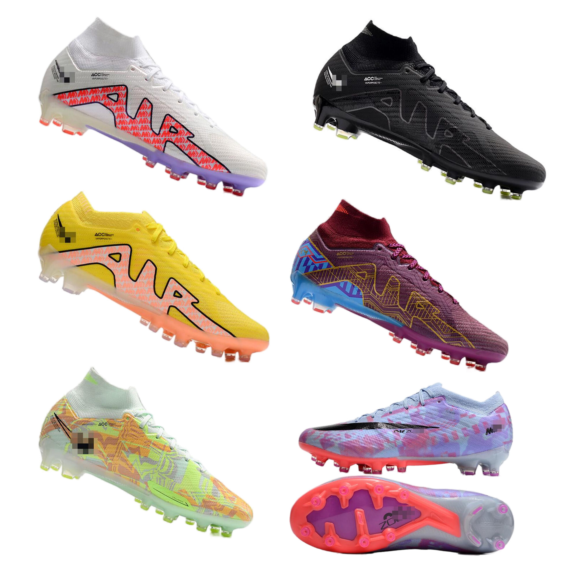 Gx Football Boots Double Layer Knitted Ankle Men Soccer Boots Messi ...