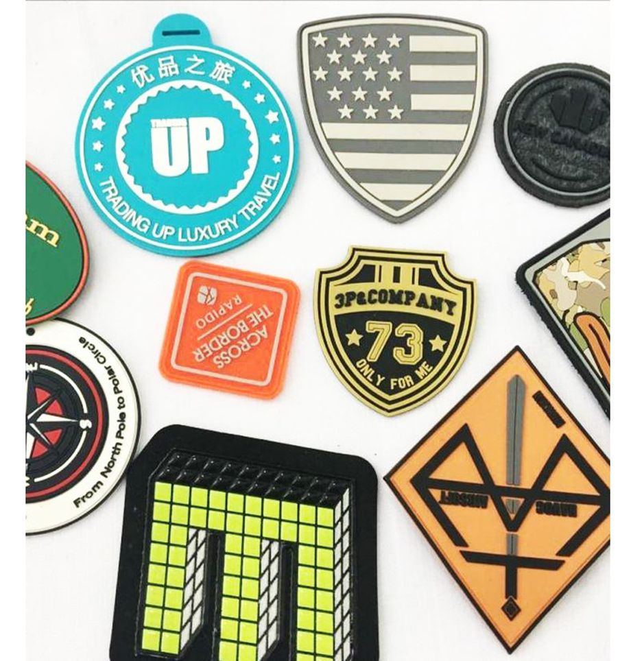 Custom Debossed 3d Name Logo Eco Soft Pvc Rubber Silicone Injection ...