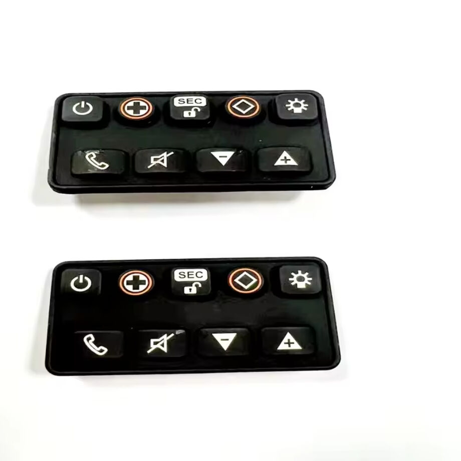 Custom Rubber Keypad Membrane Switch Panel With Fpc Or Pcb For Home ...