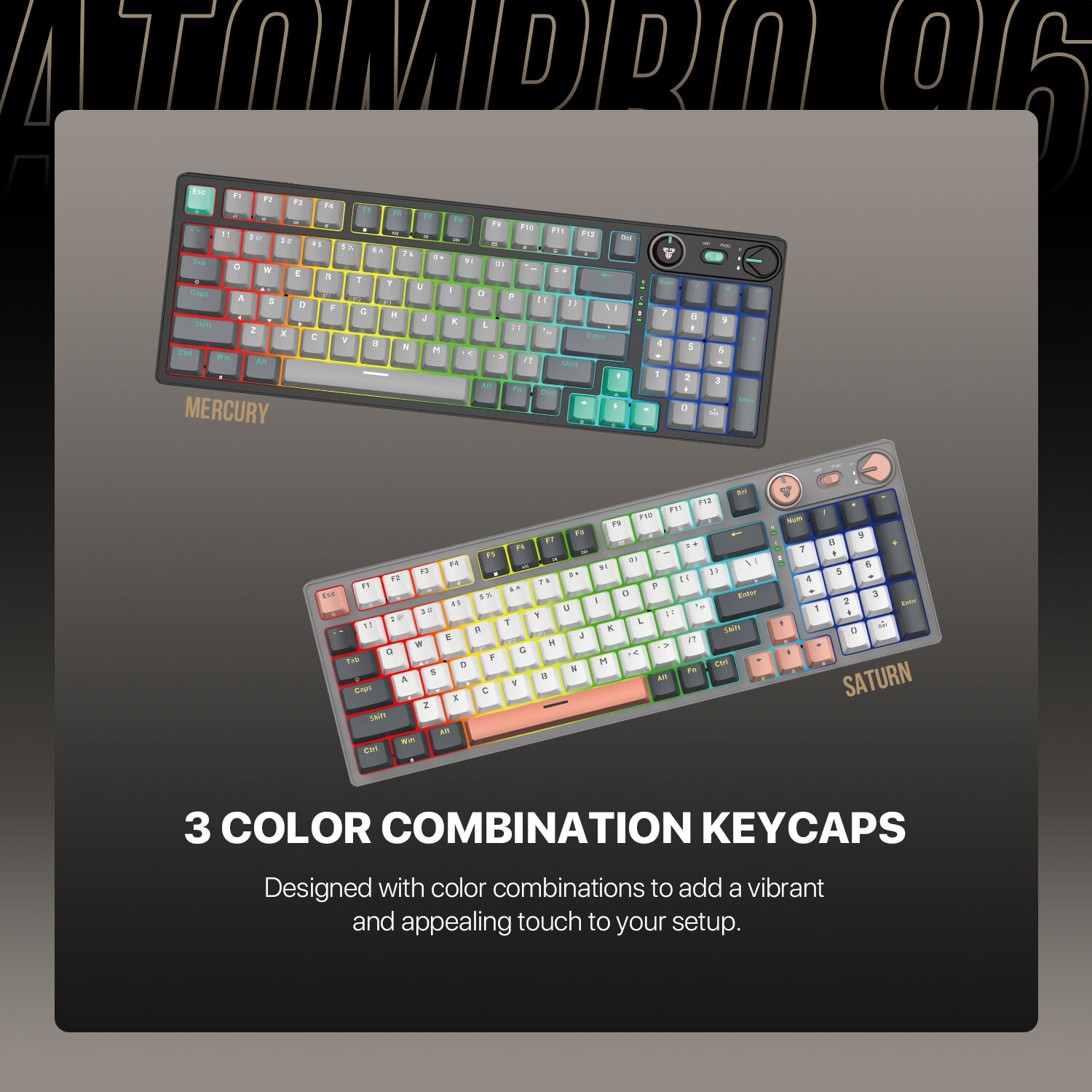 Fantech Mk914 Split Keyboard Logitech Keyboard Mechanical Keyboard ...