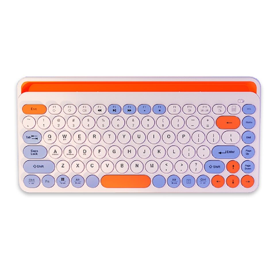 New Card Slot Keyboard, Round Key, Dual-mode Bluetooth Keyboard ...