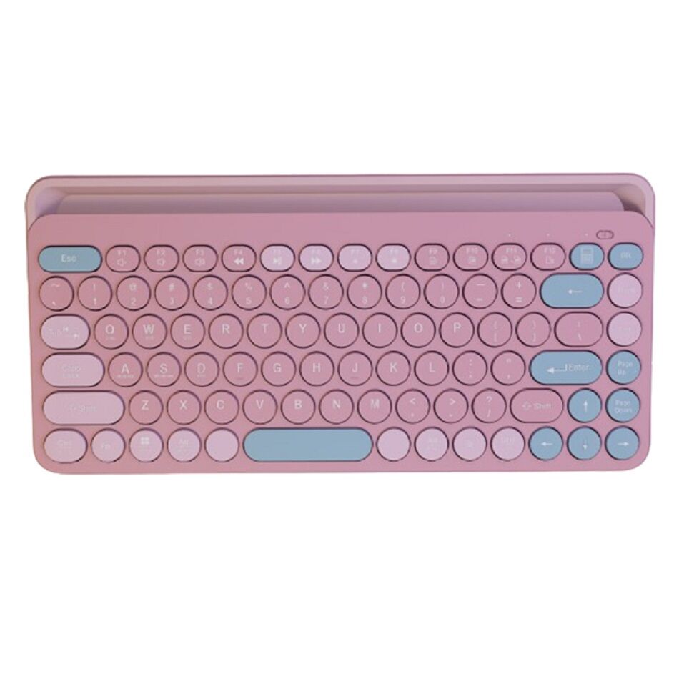 New Card Slot Keyboard, Round Key, Dual-mode Bluetooth Keyboard ...