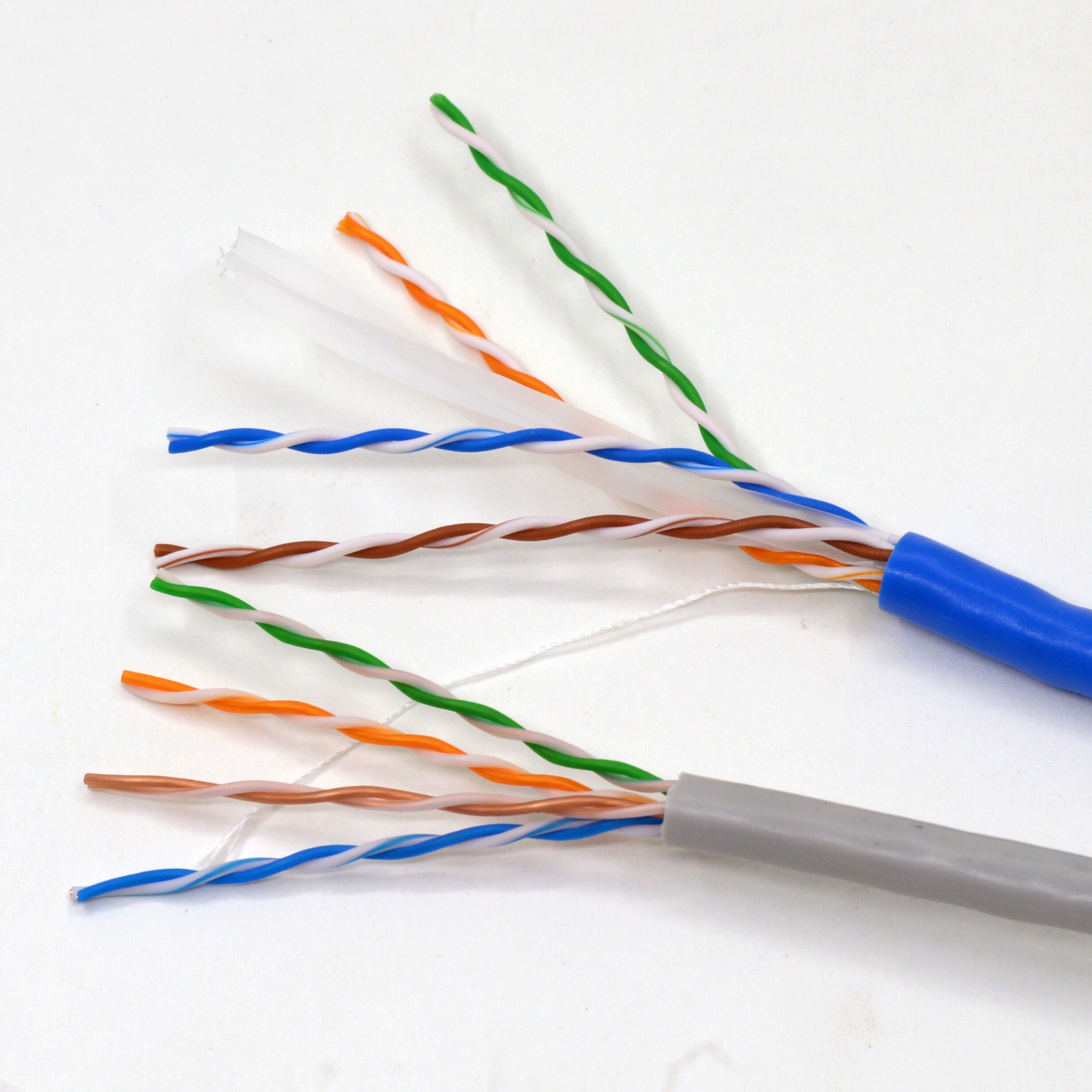 Bulk Buy China Wholesale Cable 4 Pairs Solid Copper Interior Exterior ...