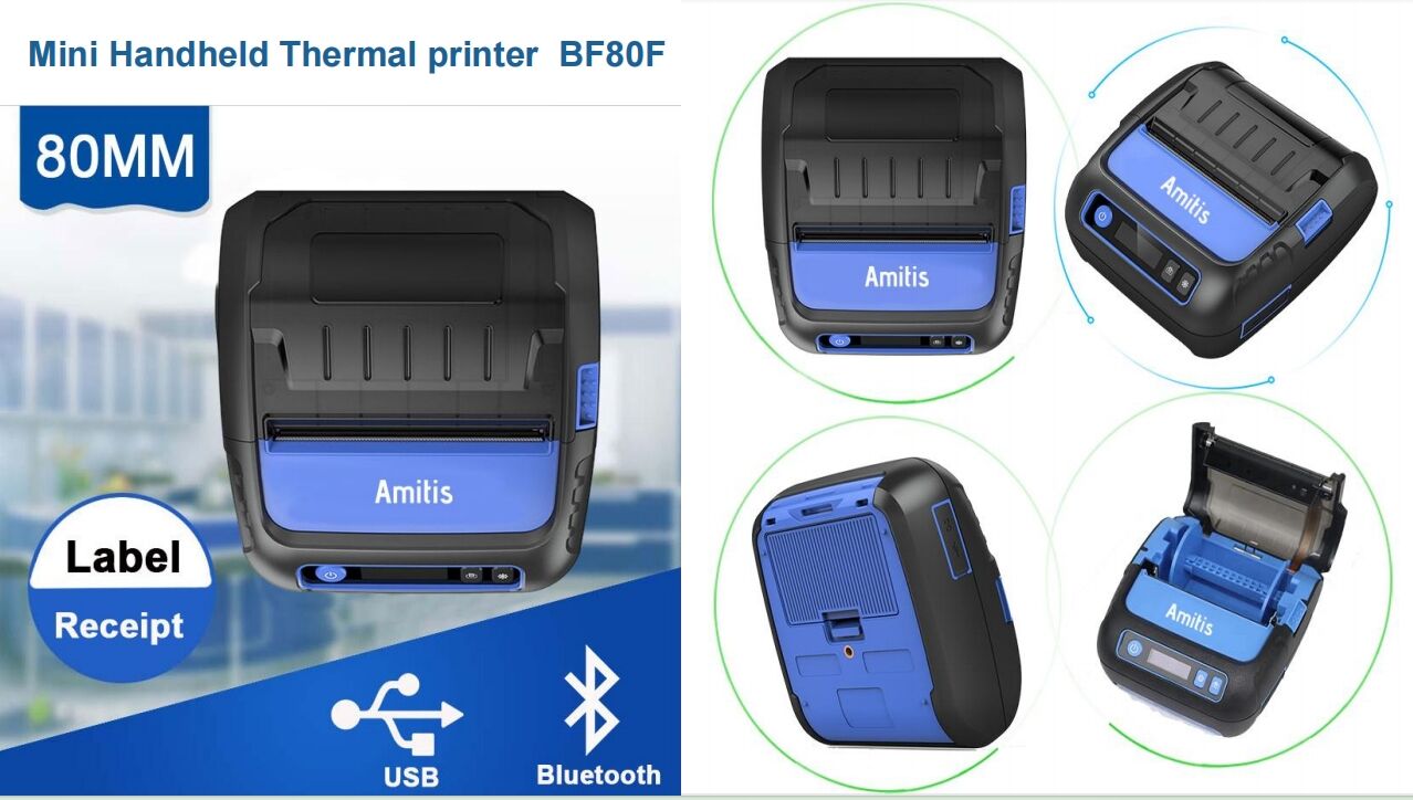 Wholesale Portable Thermal Printer Fast-speed 72/80mm Label Printer ...