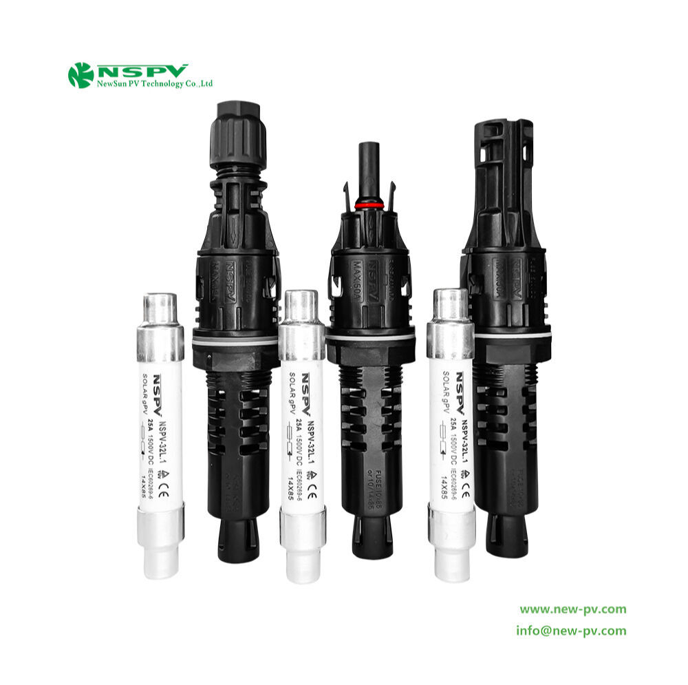 Tuv Certified 1500vdc Solar Panel Fuse Connector Ip68 Waterproof For ...