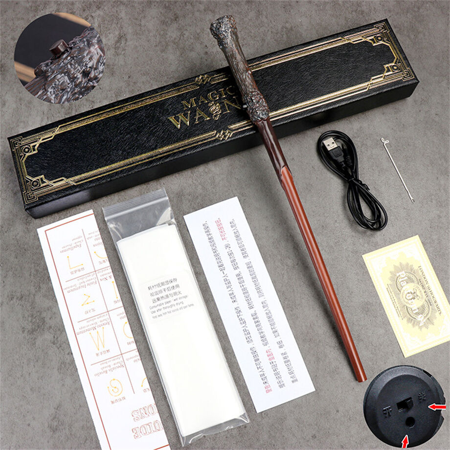 Hot Sell Harry Party Movie Goods Fireball Magic Wand Wizard Cosplay ...