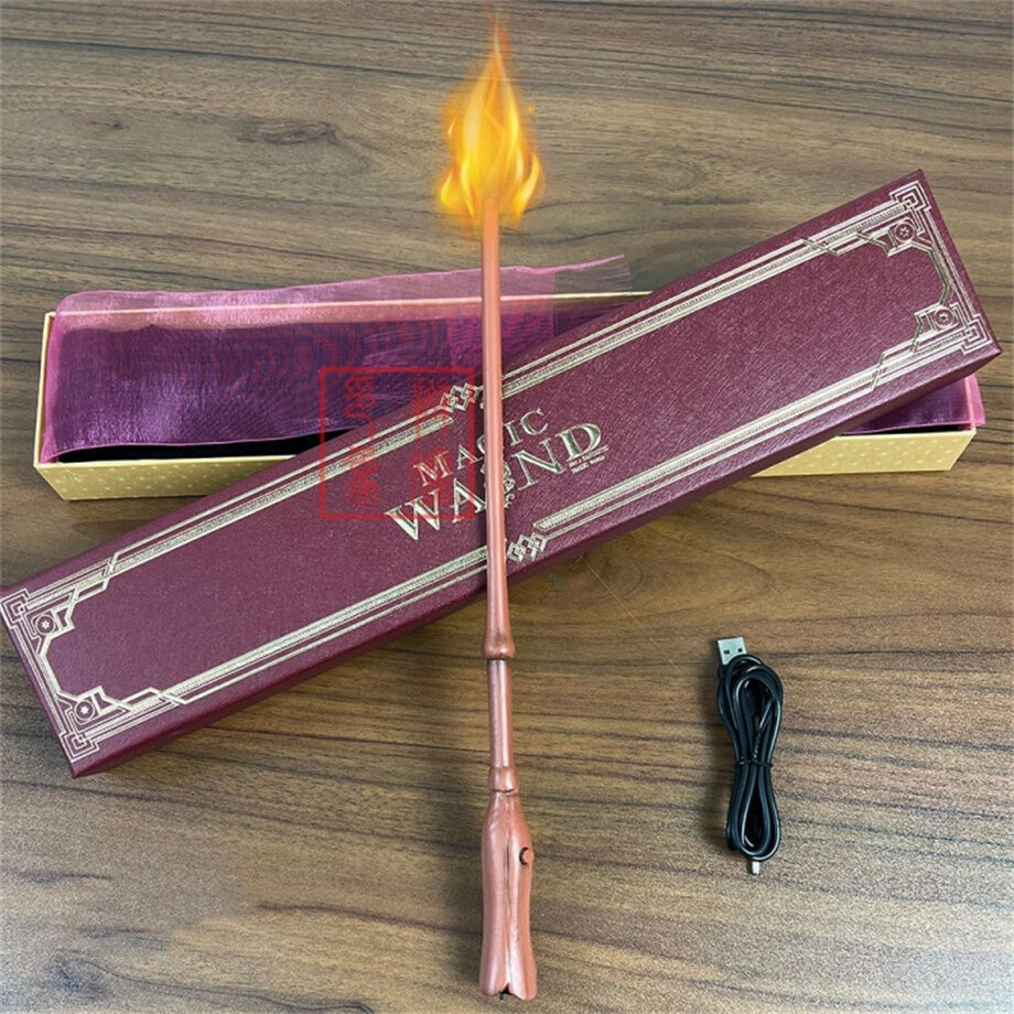 Hot Sell Harry Party Movie Goods Fireball Magic Wand Wizard Cosplay ...