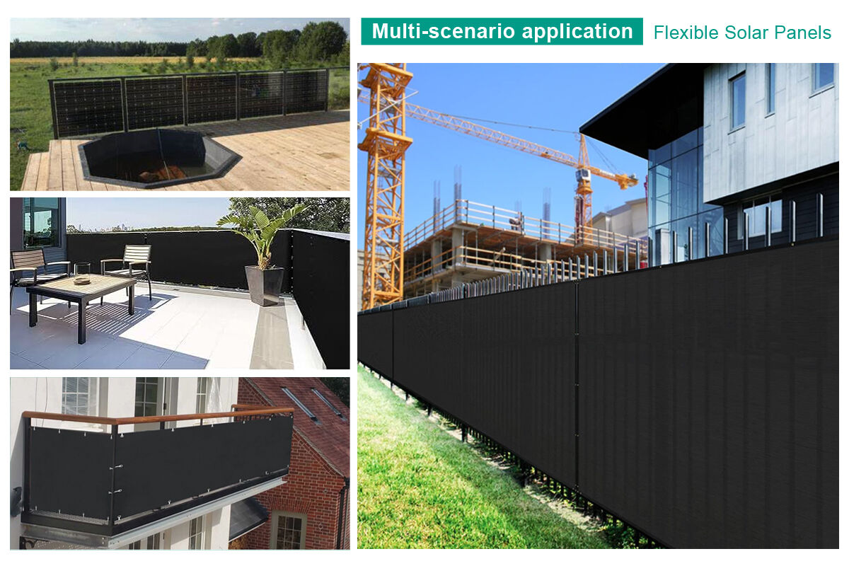 Durable Flexible Solar Panel 200w For Balcony Pv System - Expore China ...