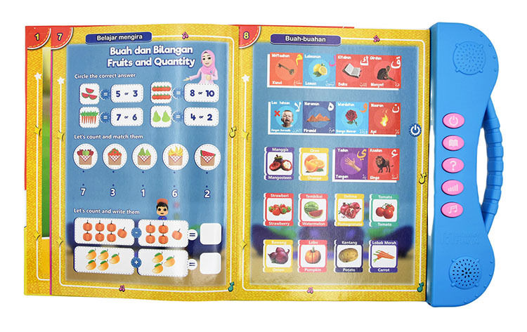 Bulk Buy China Wholesale English Arabic Malay Point Reader Children's ...