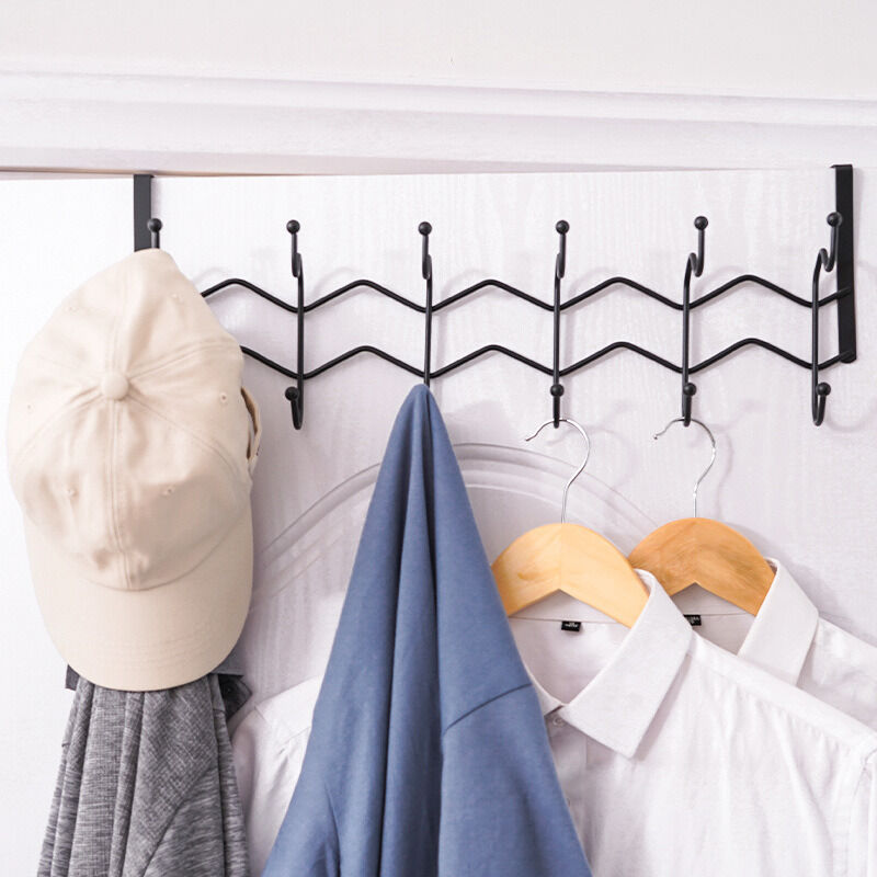 Exporter Odm Modern Simple Black 353g Behind The Door Hook - China ...