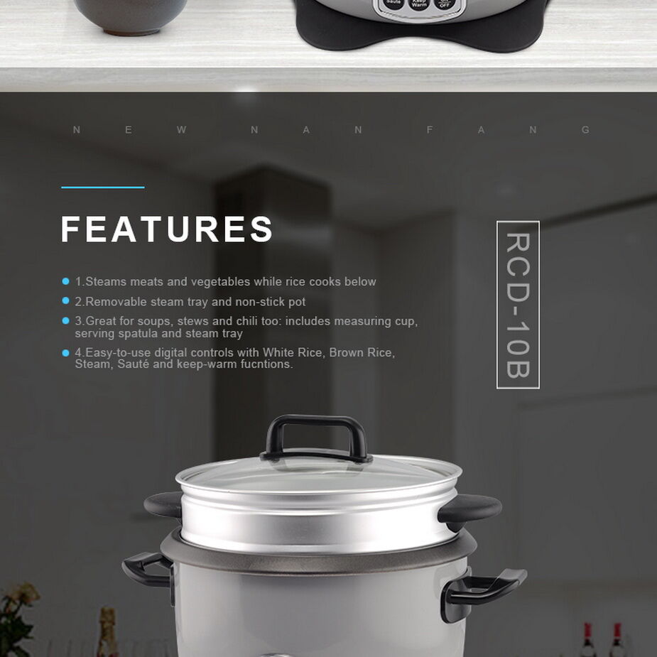 Bulk Buy China Wholesale Digital Drum Rice Cookers Food Steamer 1.8l ...