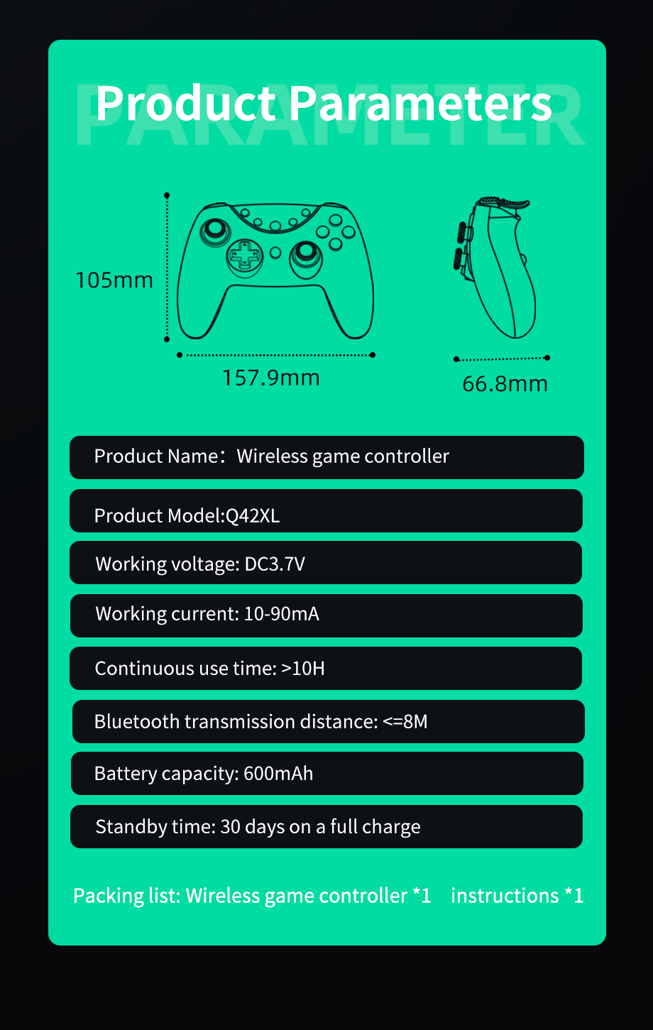 2024 New Game Controller Shanwan Q42 Pc Game Console Joystick Play ...