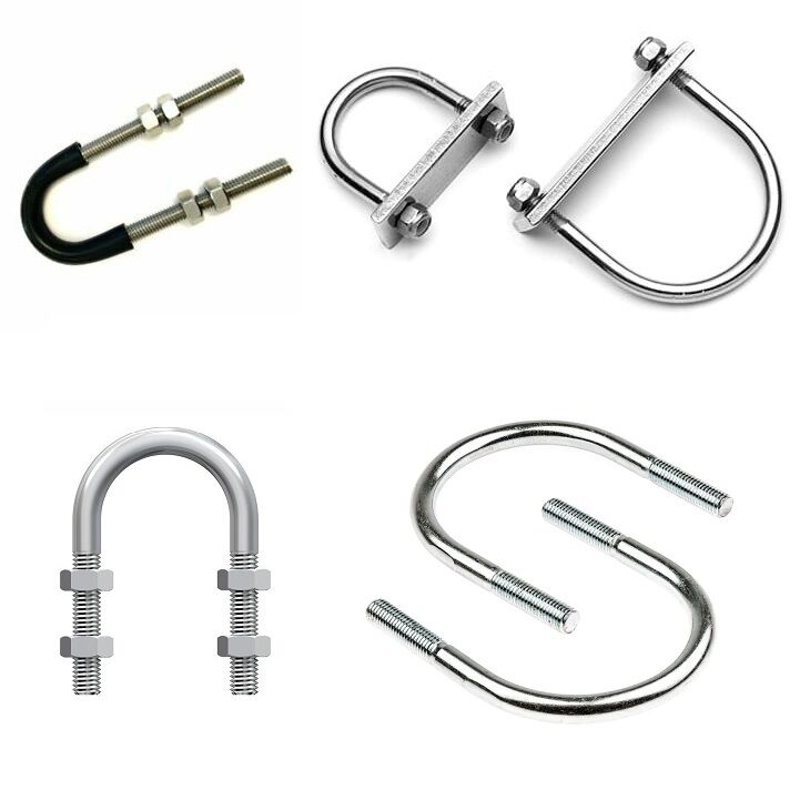 3-1/4" Din 3570 Uns N09901 U-strap For Universal, U-bolts Anchor, U ...