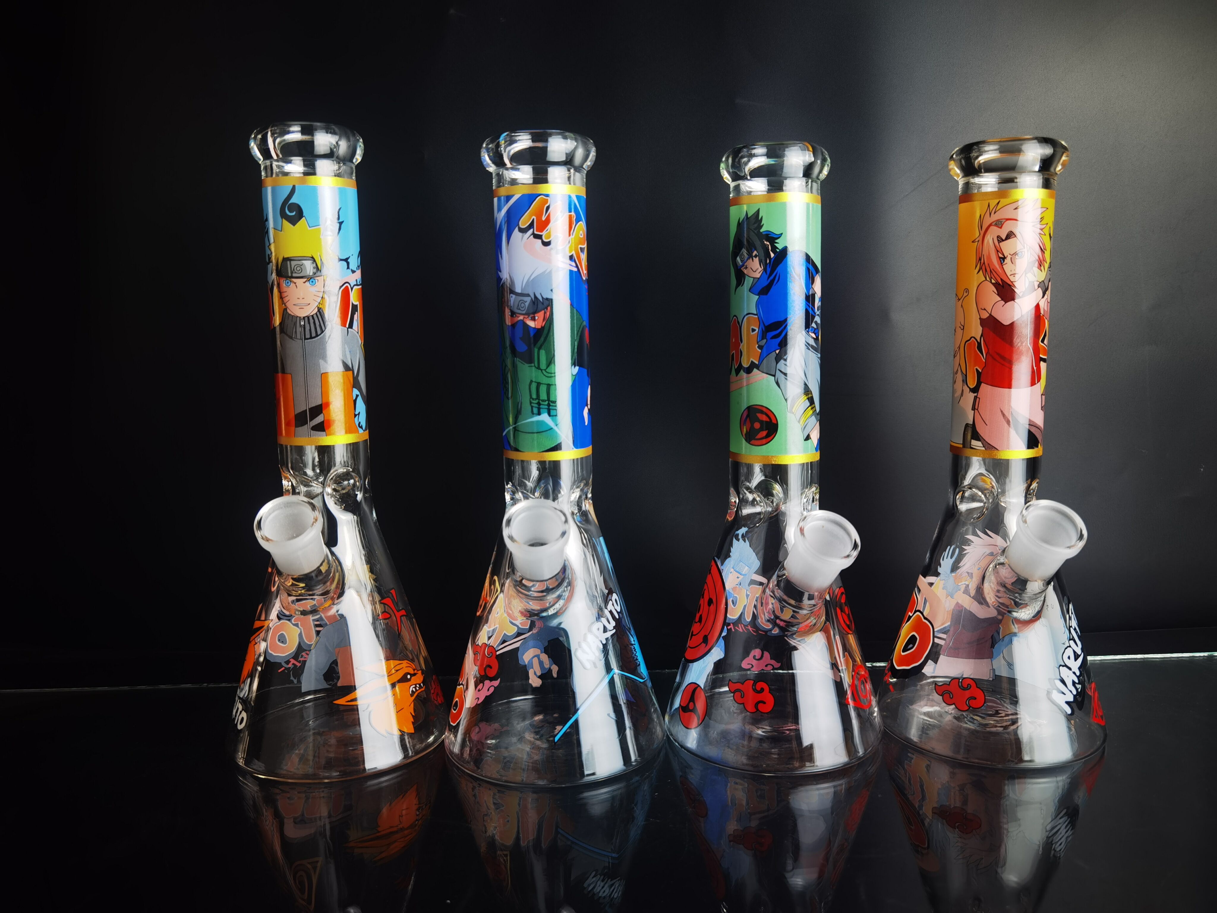 Wholesale Decal Triangle Glass Bong, Easy To Use, Factory Price, Cheap ...