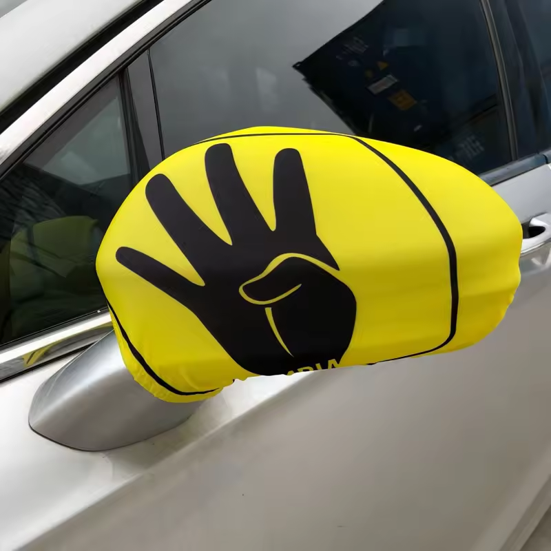 Car Side Mirror Covers Customized Logo Mirror Flag Car Auto Mirror ...