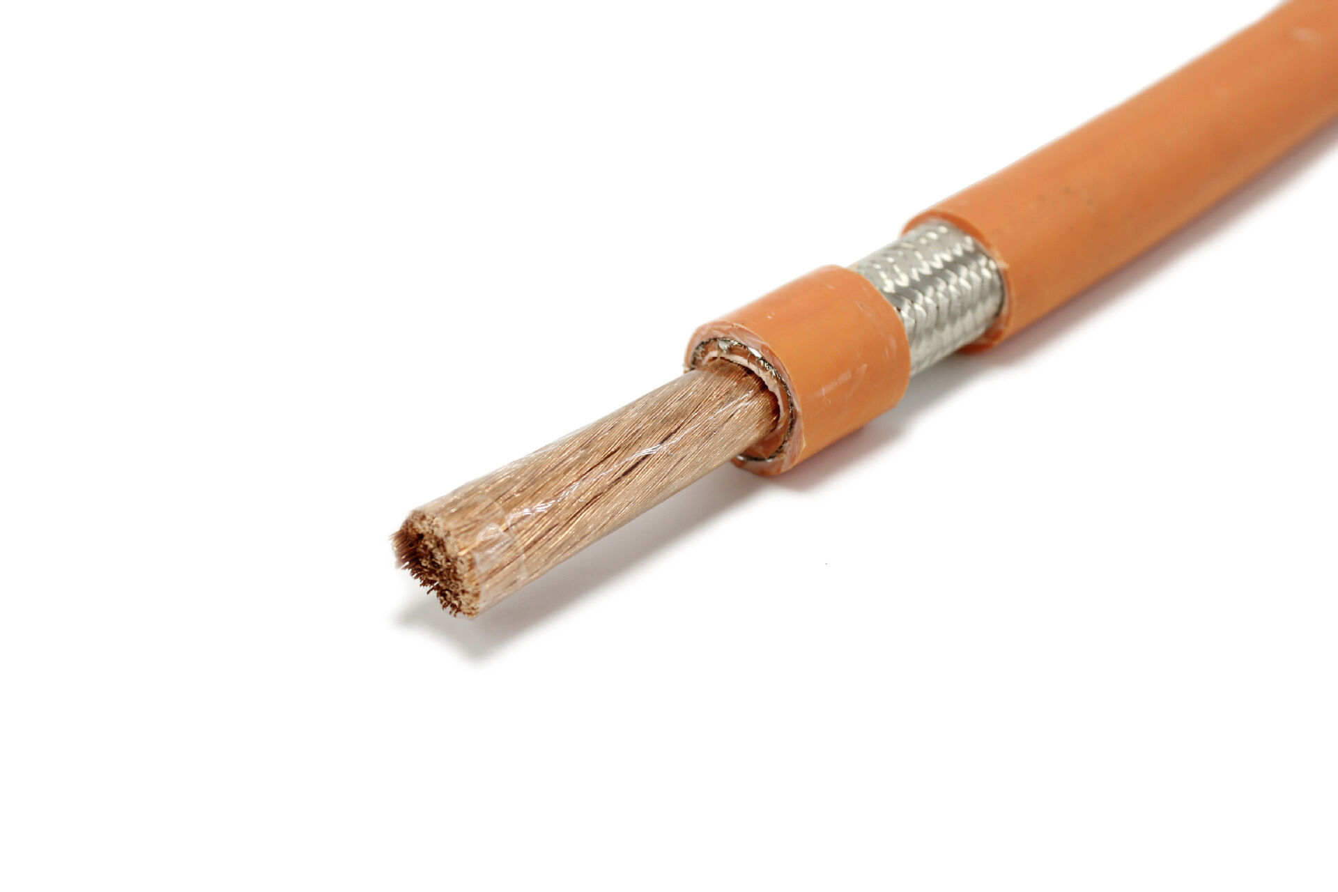 Orange Extension Cord Ev Power Cable Dc Cable Single Core Electric ...