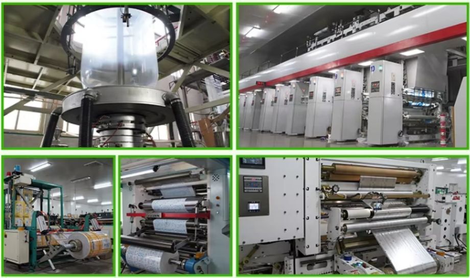 Customized Roll Film Food Packaging Rewinding Flexible Packaging Film ...