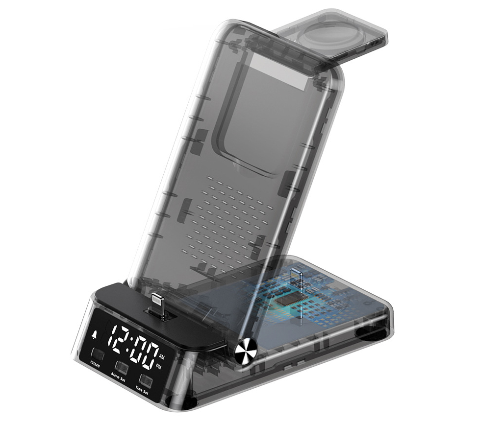 Foldable 3-in-1charger Portable Wireless Charger Stand - Expore China ...