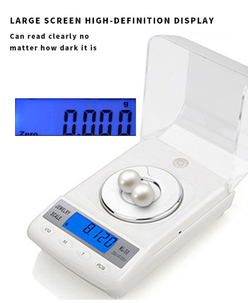 Digital Pocket Gold Diamond Jewelry Scale Portable Electronic High ...