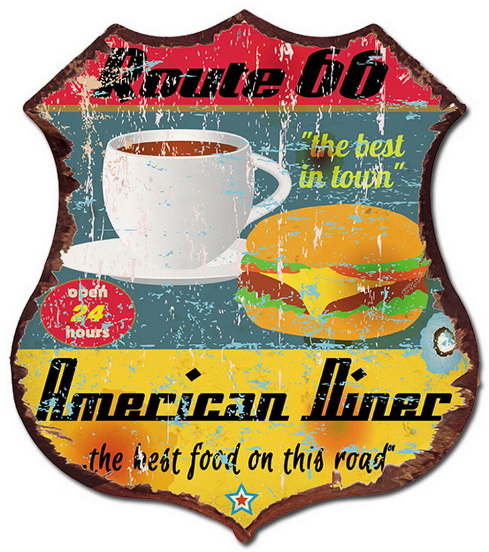 Custom Vintage Metal Sign Wall Decoration Metal Sign Retro Decoration ...