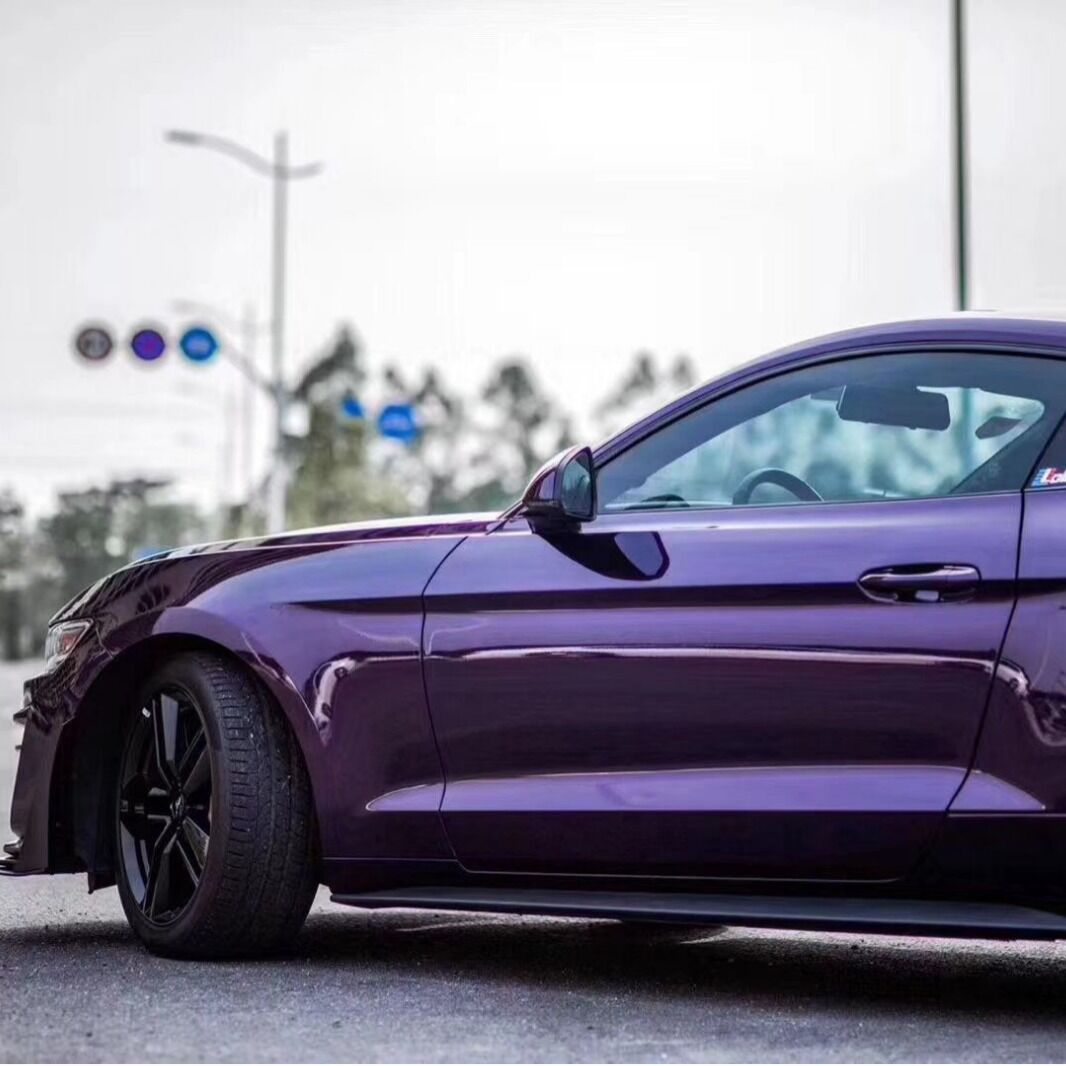 New Car Metallic Purple Color Change Body Paint Protection Car Film ...