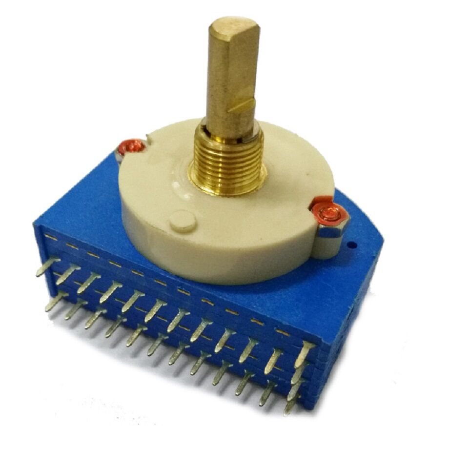 Factory Pcb Pin Sealed Switch Rotary Band Switch For Audio Mixer ...