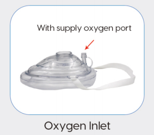 Factory Price Medical Equipment Oxygen Mask&anti-suffocation Device ...