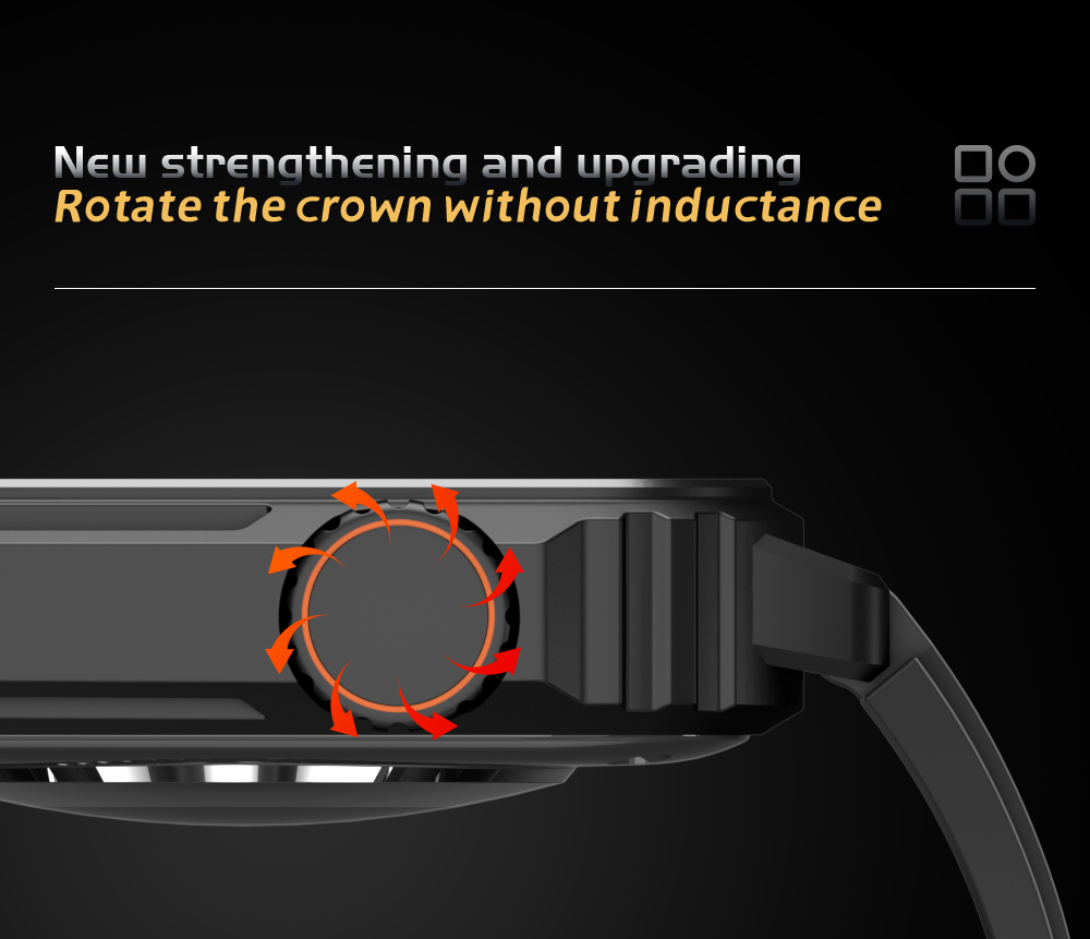 2024 Shenzhen Fashion Design Rectangular Smartwatch Rugged Design With ...