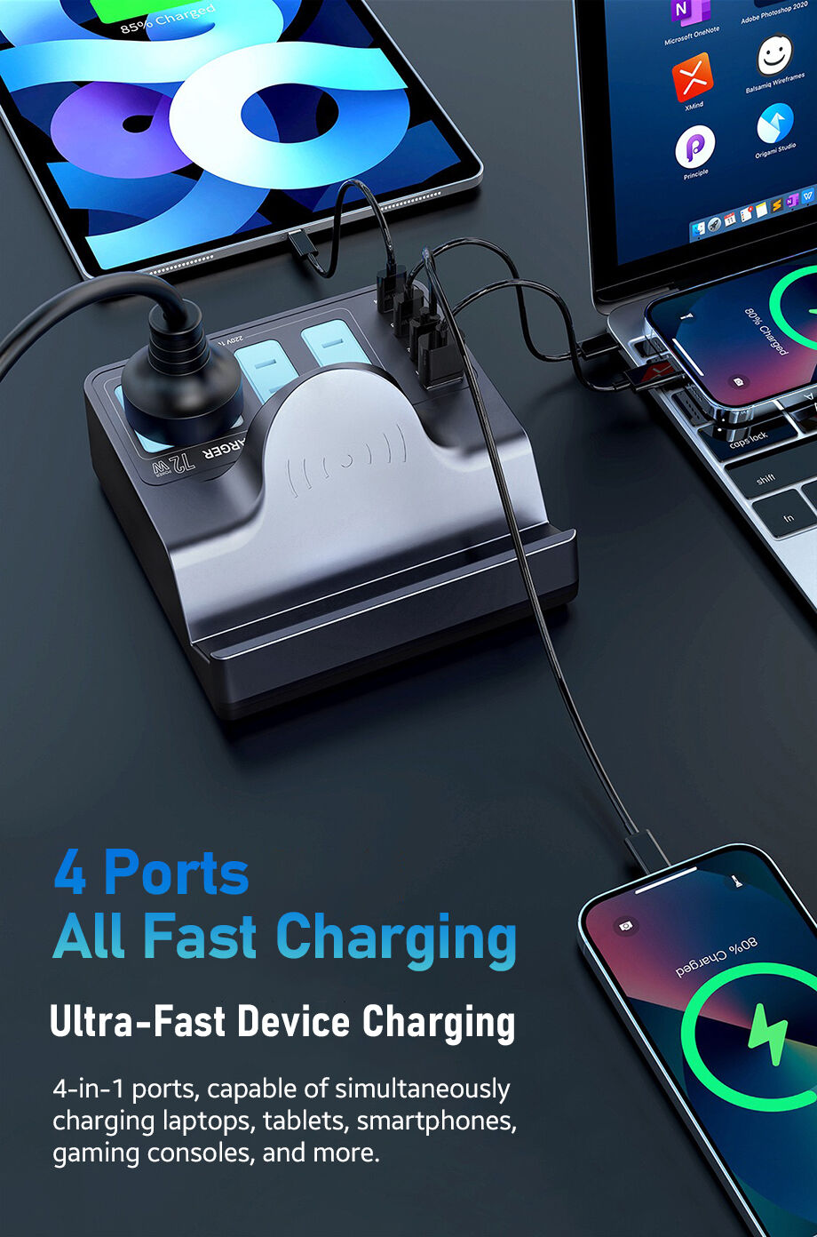 Buy China Wholesale Wholesale Portable Wireless Charger Station For ...