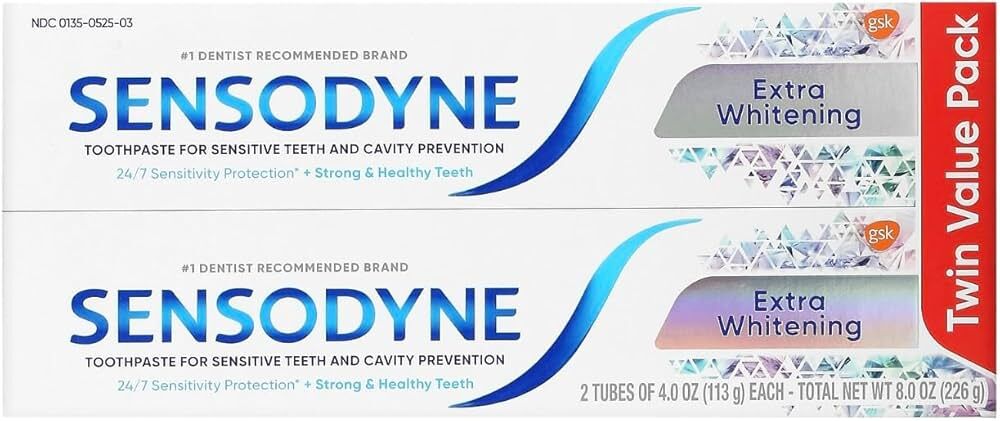 Factory Price Sensodyne Extra Whitening Toothpaste, 4 Oz, Whitening ...