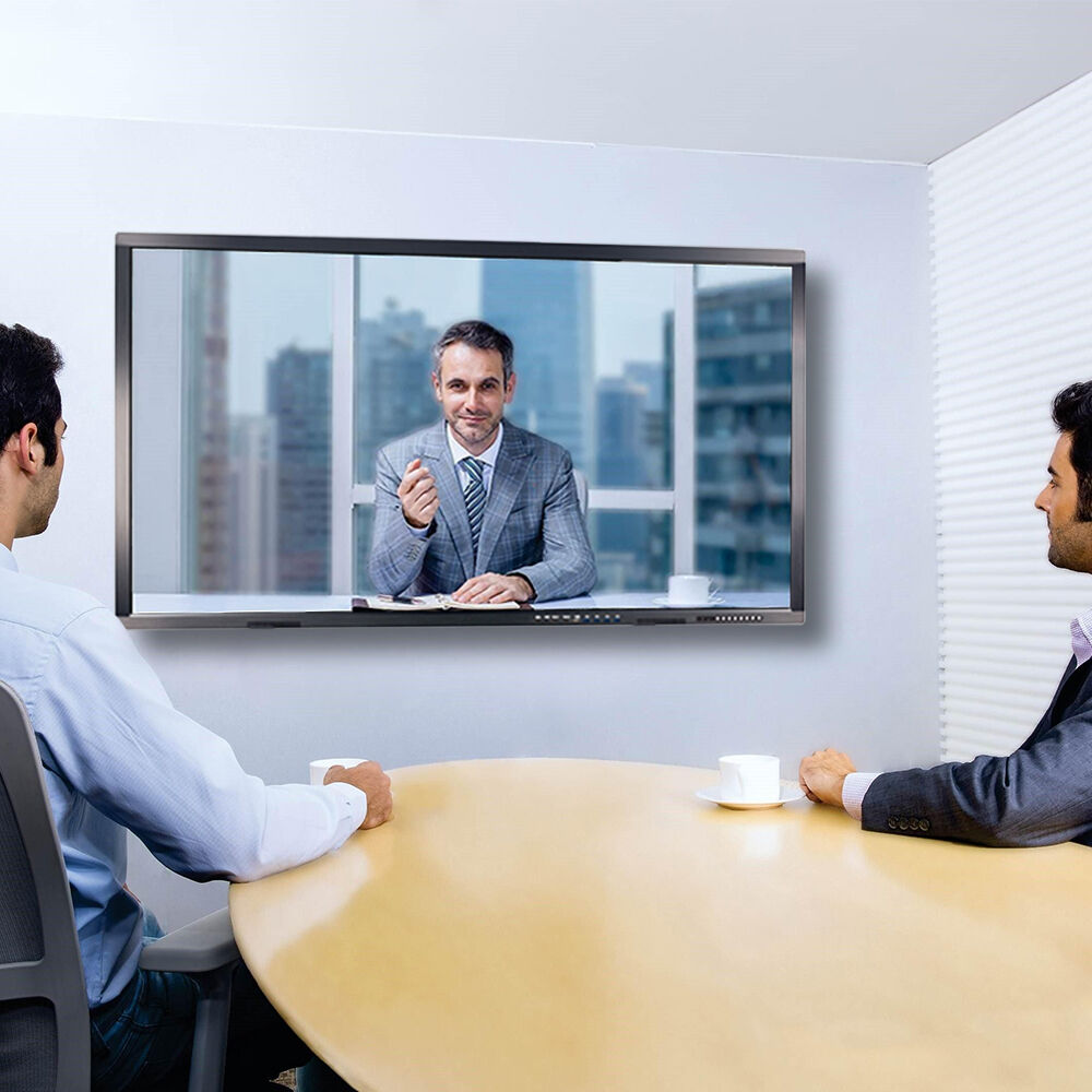 55/65/75/85/ 86/100inch Electronc Whiteboard Smart Lcd Display Meeting ...