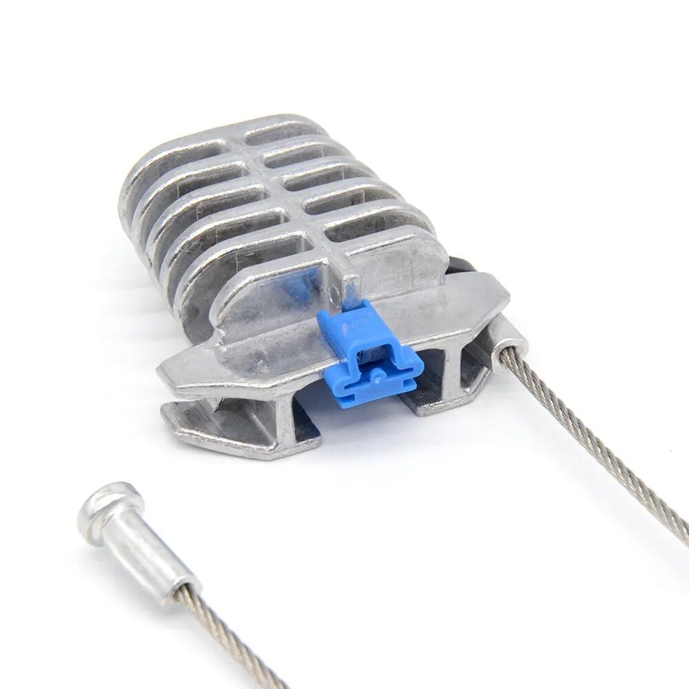 Latest Model High Pulling Force Fiber Optic Cable Tension Wire Clip ...