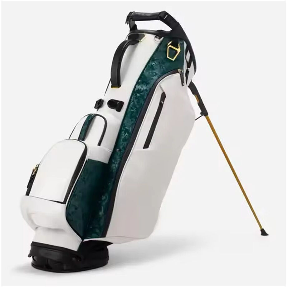 Custom Logo Embroidery Golf Bags Pu Leather Pouch Golf Gun Bag, Golf ...