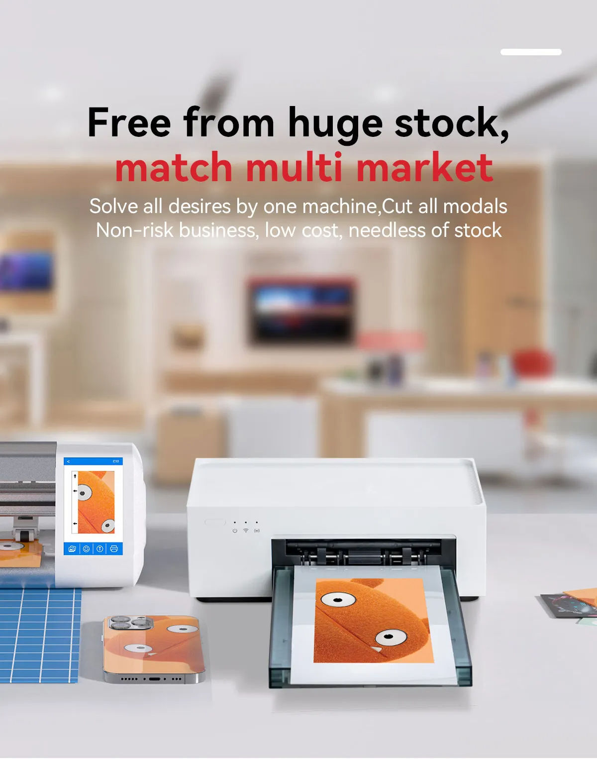 Buy China Wholesale Portable Phone Back Film Printer Sticker Film ...