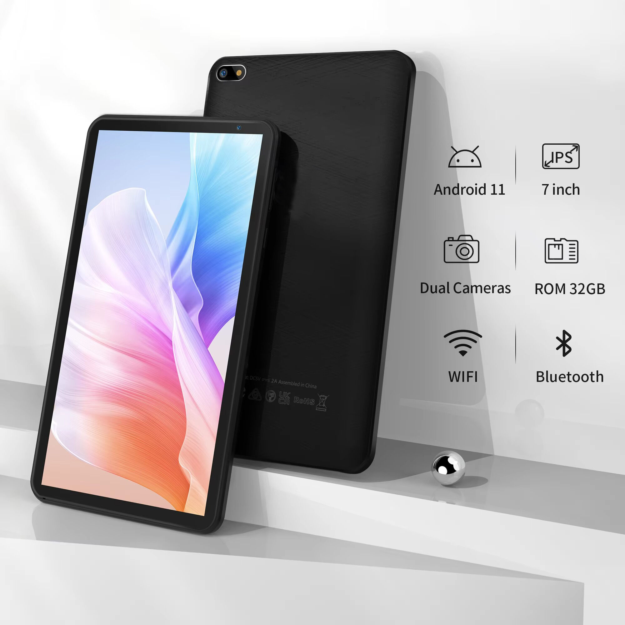 7 Inch Android Os Quad Core 1024*600 Hd 1+16gb 2500 Mah Tablet - Expore ...