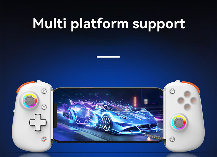 A D8 Pro Stretching Bt Gamepad Retractable Gamepad Rgb Hall Rocker ...