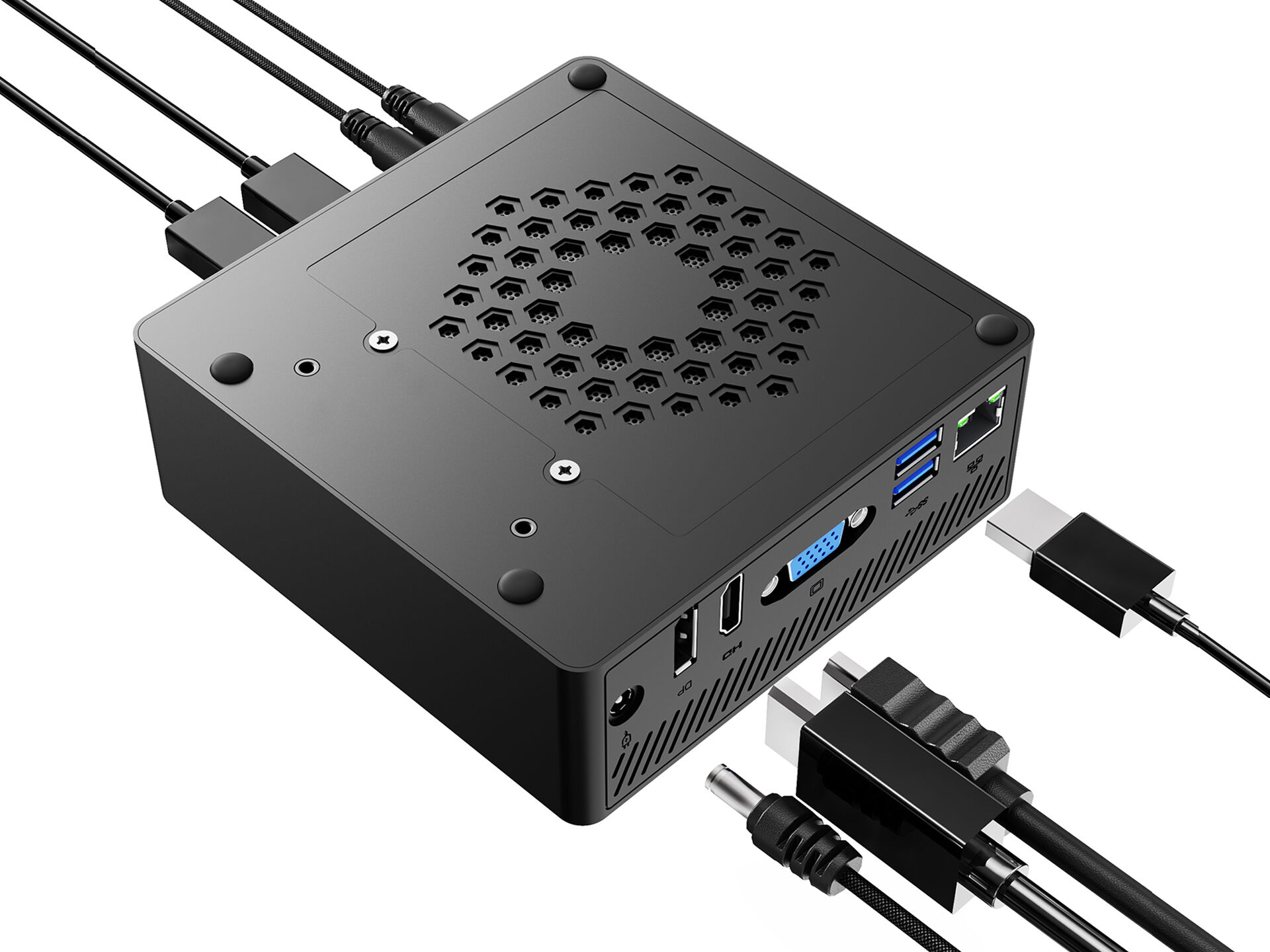 Factory Price Fanless Mini Pc Jasper Lake Cpu N5105 Ddr4 Ram M.2 Ssd ...