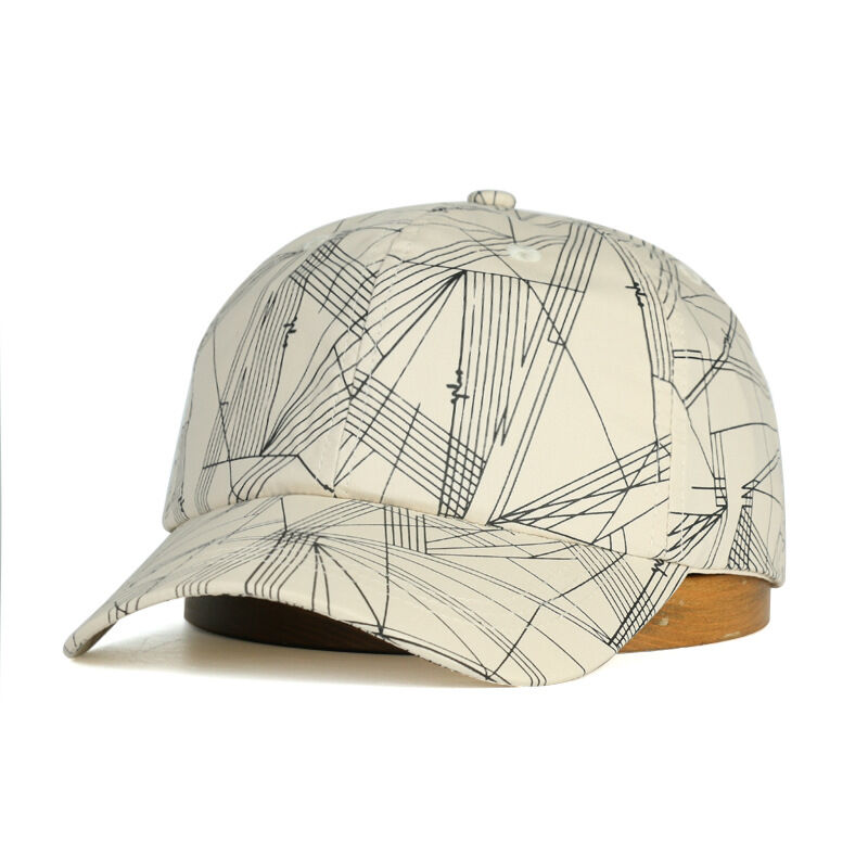 Baseball Cap Bow Back Curved Bill Sports Cap Custom All Over Print ...