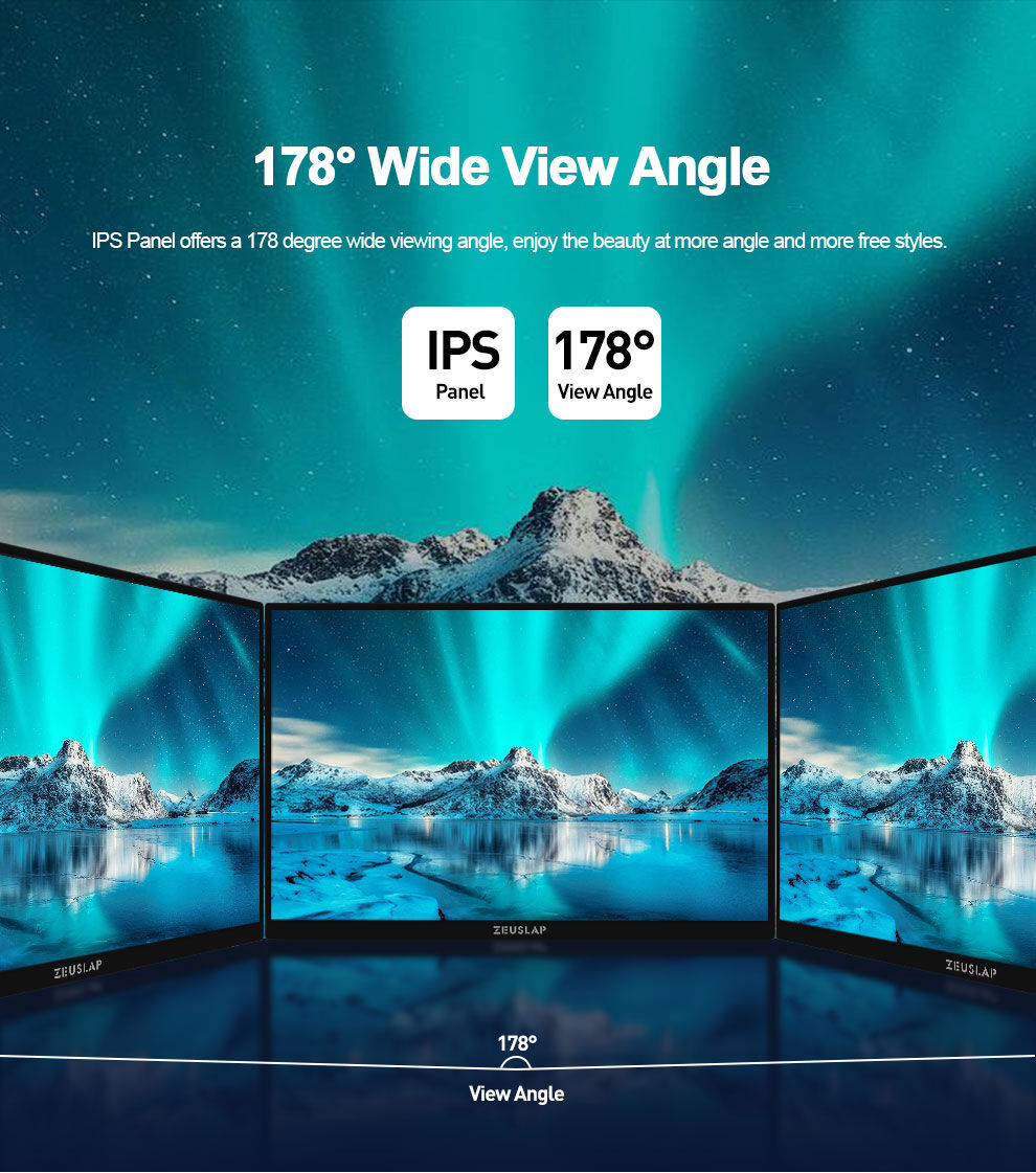 Buy China Wholesale Zeuslap 16" Touch Screen Miracast Portable Ips ...