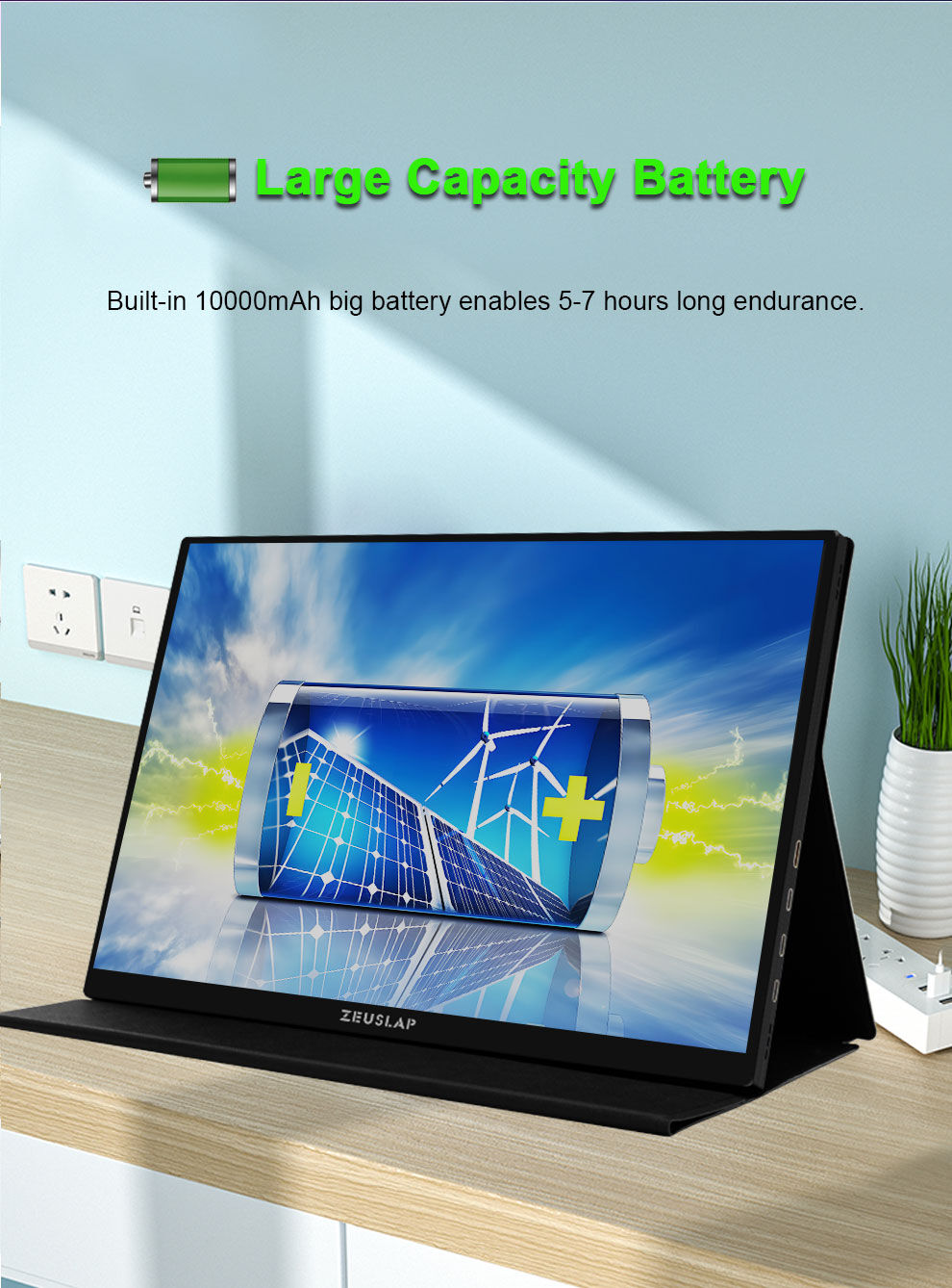 Buy China Wholesale Zeuslap 16" Touch Screen Miracast Portable Ips ...