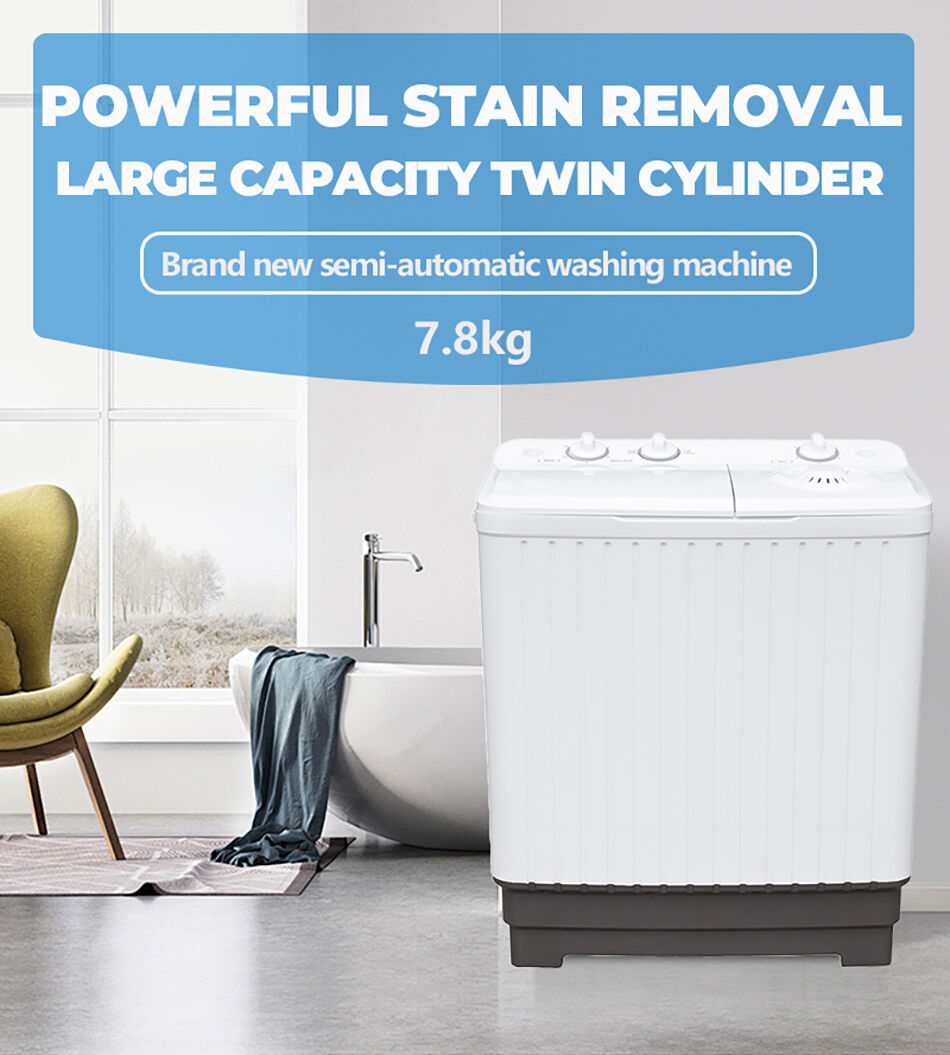 Top-loading Washing Machines Semi-automatic Twin Tub Washer - Buy China ...