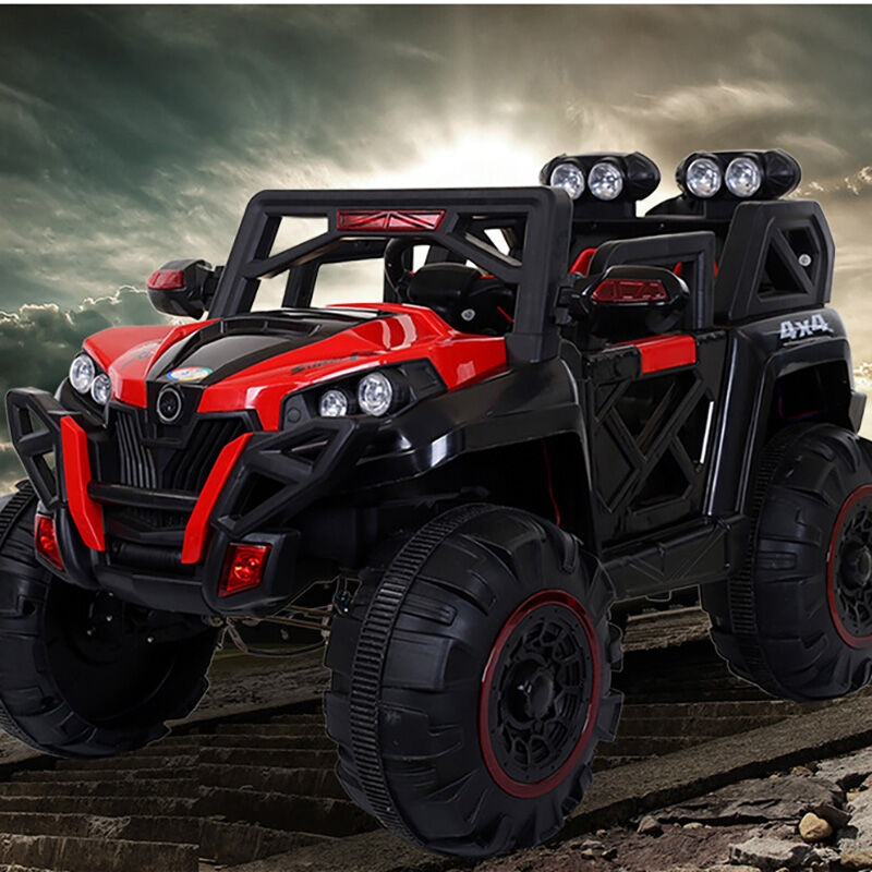 Hot Sale Red Children Remote Control Shock Absorption Ride-on Car ...