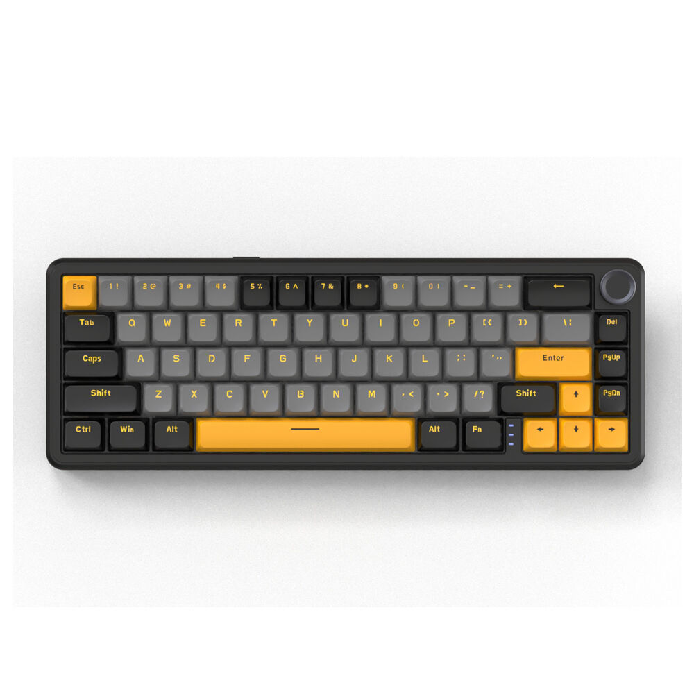 Portable 60% Mechanical Keyboards, Led Backlit Compact 66 Keys Mini ...