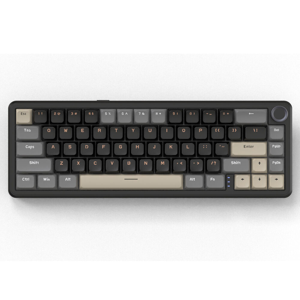 Portable 60% Mechanical Keyboards, Led Backlit Compact 66 Keys Mini ...
