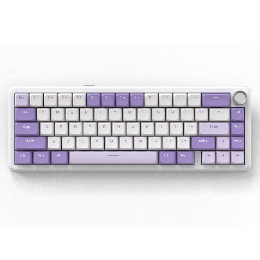 Portable 60% Mechanical Keyboards, Led Backlit Compact 66 Keys Mini ...